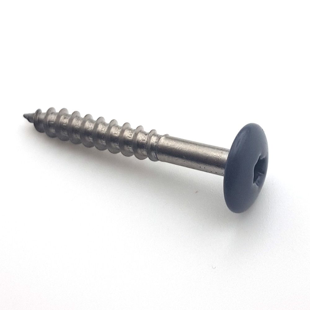 Vis pour panneaux de façade 4,8x25 mm RAL 7016 Gris anthracite Inox A4 ...