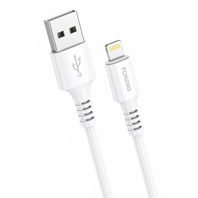 Câble USB vers Lightning Foneng x85 pour iPhone - Charge rapide 3A - 1m ...