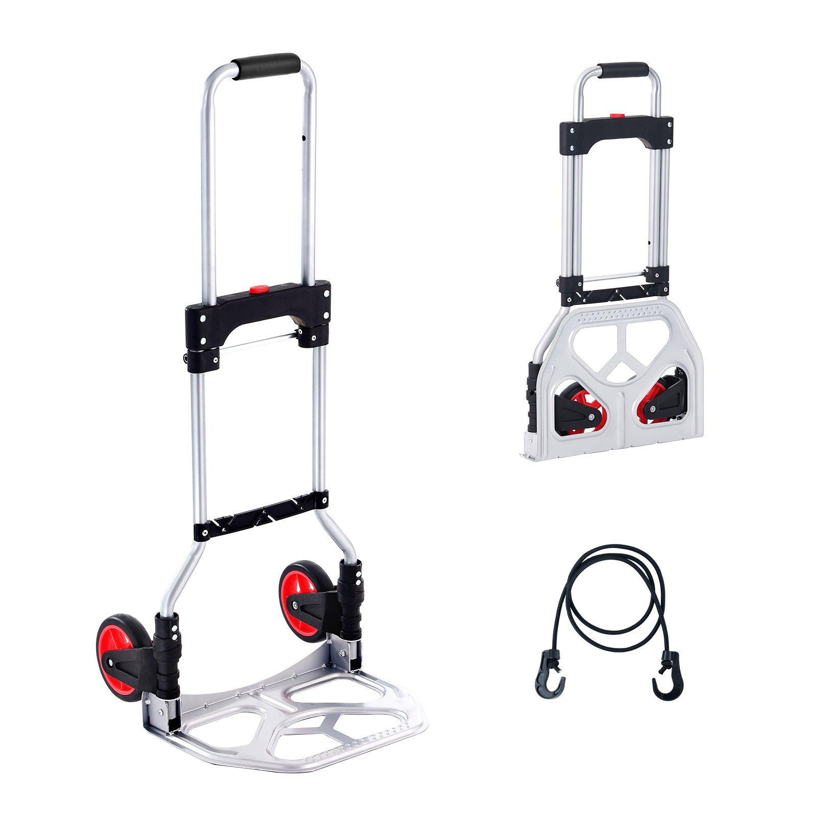 Diable pliable,capacité charge SucceBuy 176 lb,portable en aluminium ...