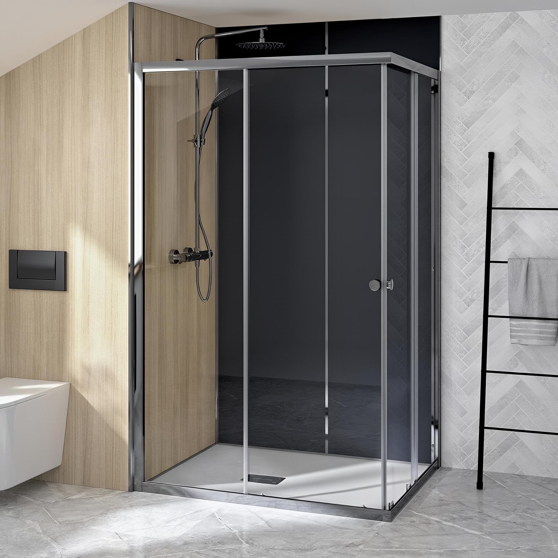Puerta de ducha KINEDO SUPRA izquierda (a combinar con puerta derecha ...