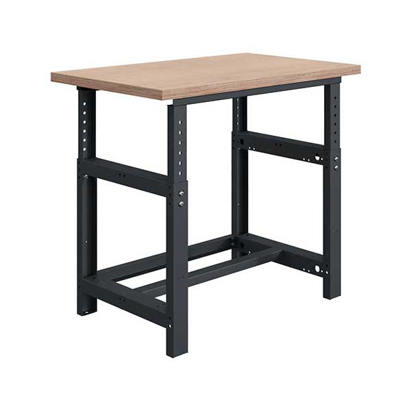 Établi pour atelier réglable en hauteur - 1500x750x780/1060mm - Anthracite RAL5016 - W010010030 ...