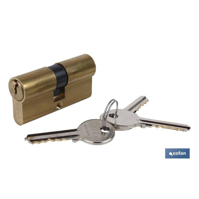 Cilindro de níquel mate 30/30 - leva corta | Leroy Merlin