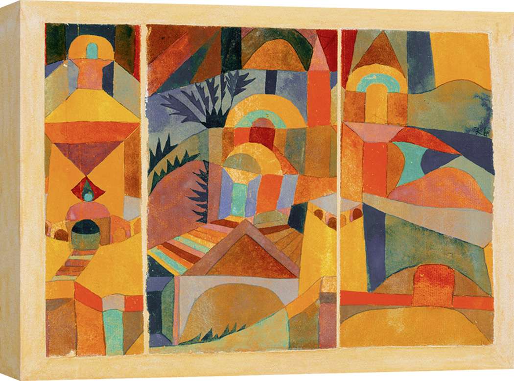 Stampa su tela – Paul Klee, Temple Gardens – 70x50 cm | Leroy Merlin