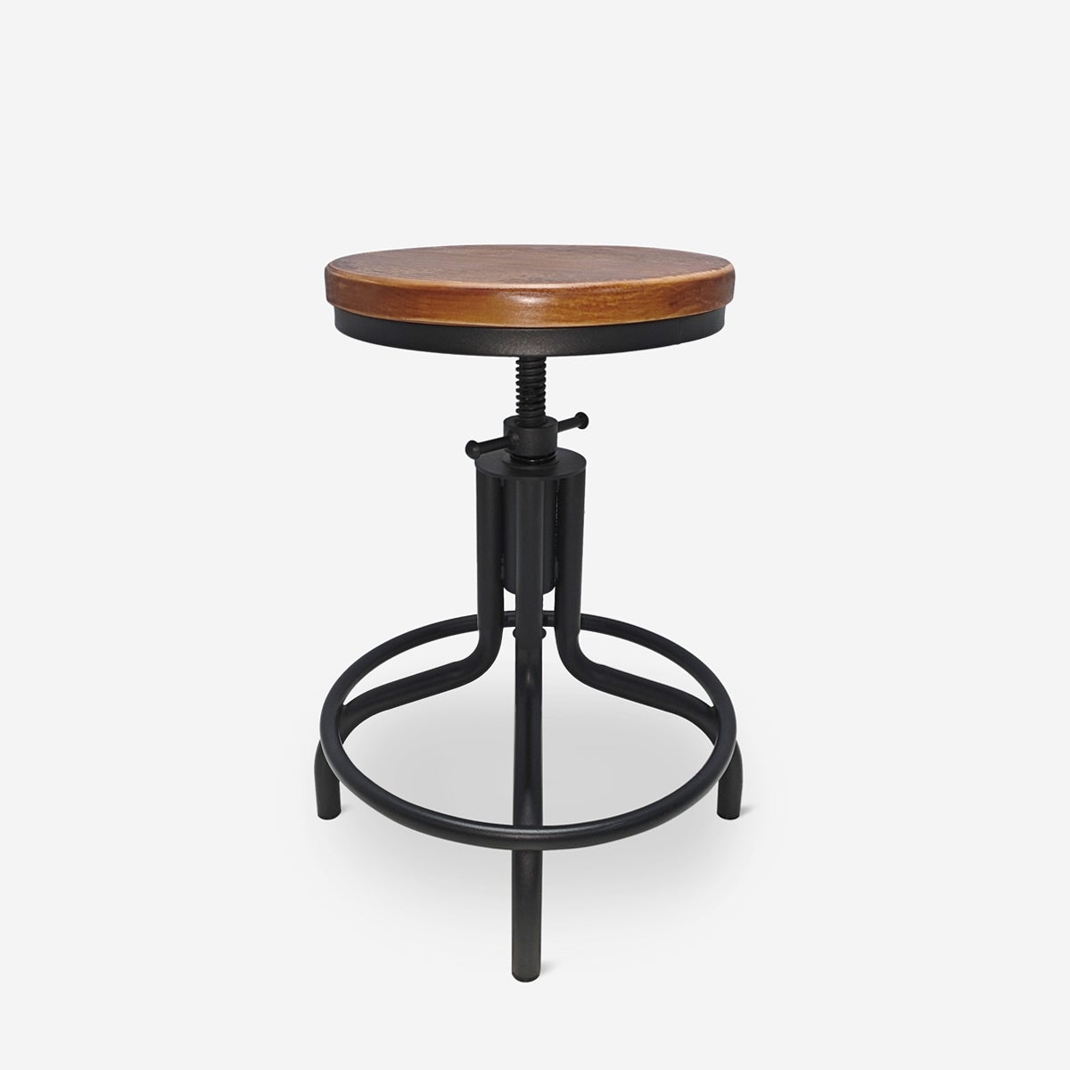 Tabouret de bar cuisine au style industriel réglable à vis Skape ...