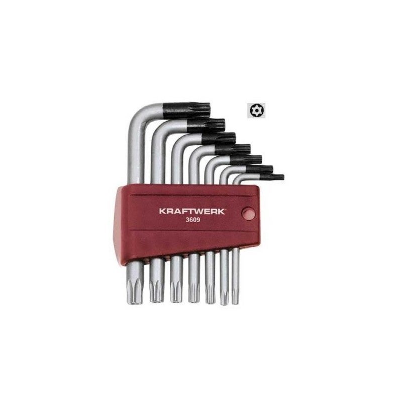 Jeu De 7 Clés Tx Percées Extra Courtes Kraftwerk 3609s | Leroy Merlin