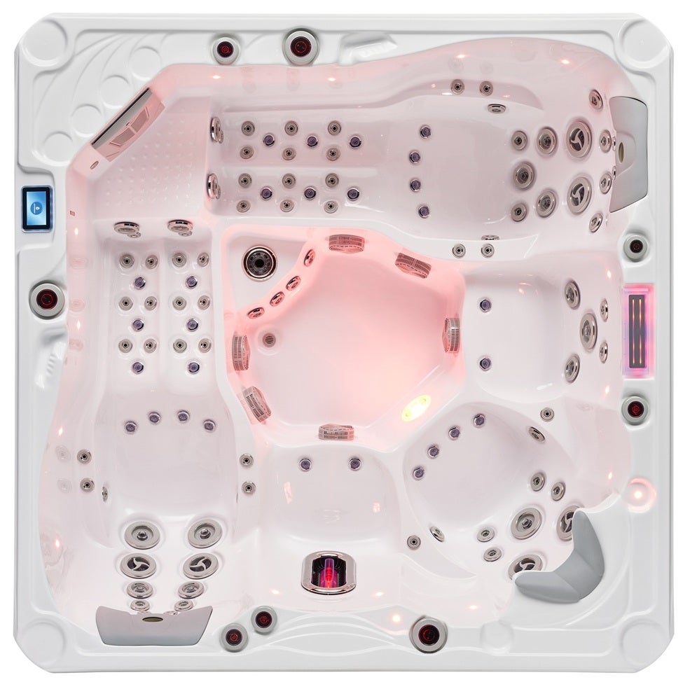 Spa Floride massage Puissant 2000L / min - 5 places - 123 jets - 5 ...