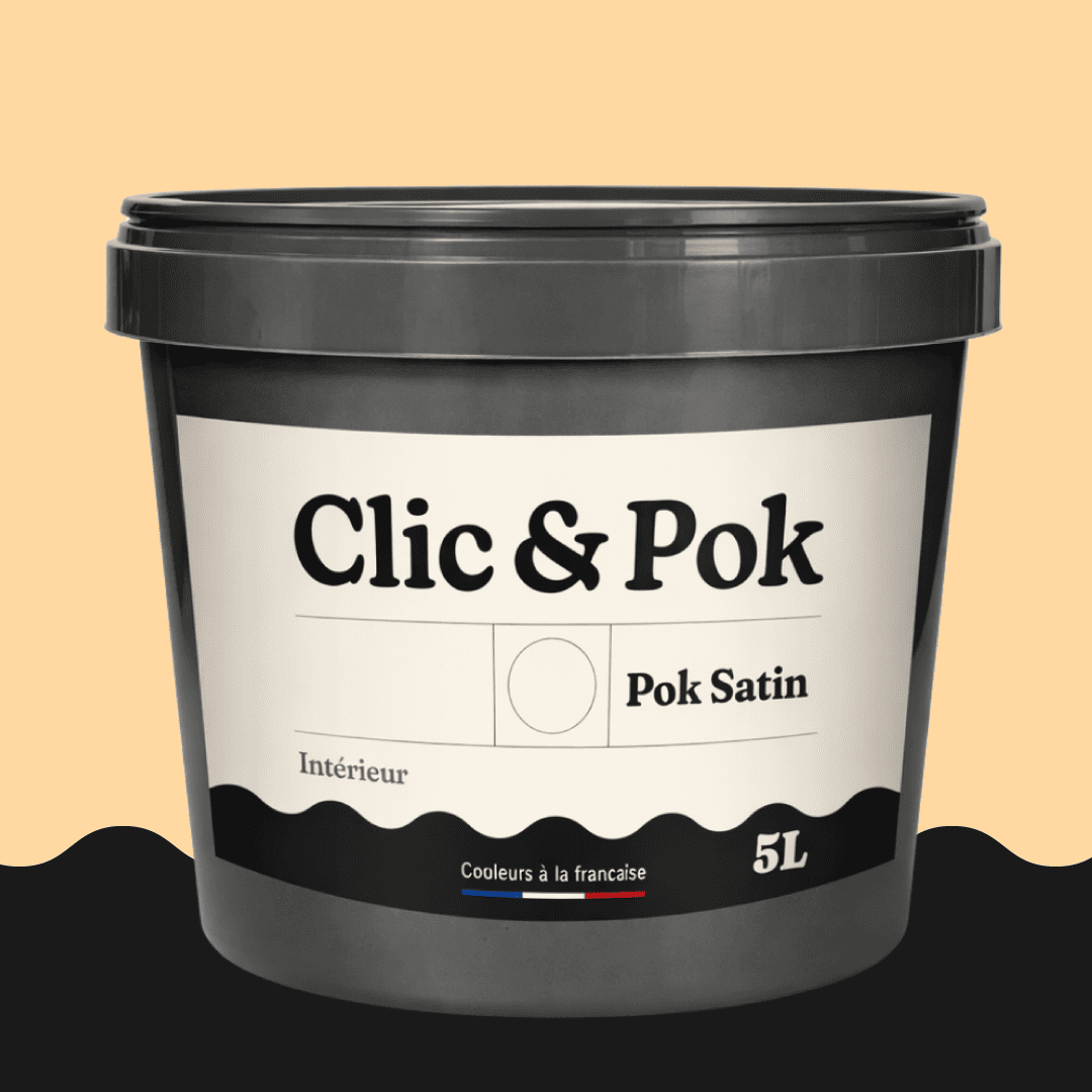 POK SATIN Peinture Mur Plafond – Intérieure Satinée, Lessivable ...