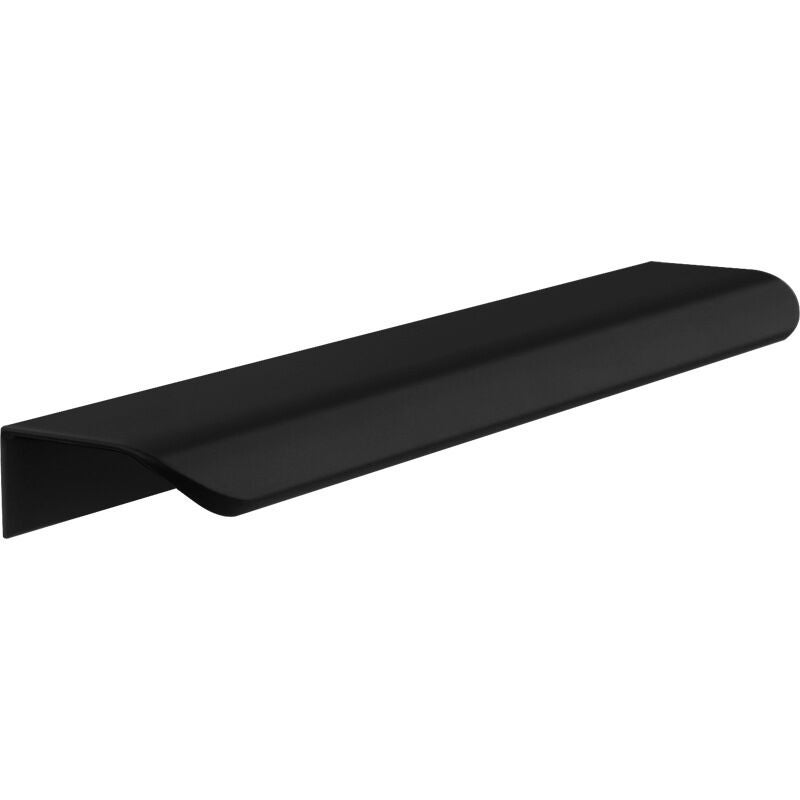 4 poignées de meuble de cuisine noires de 150 mm, encastrées, entraxe ...