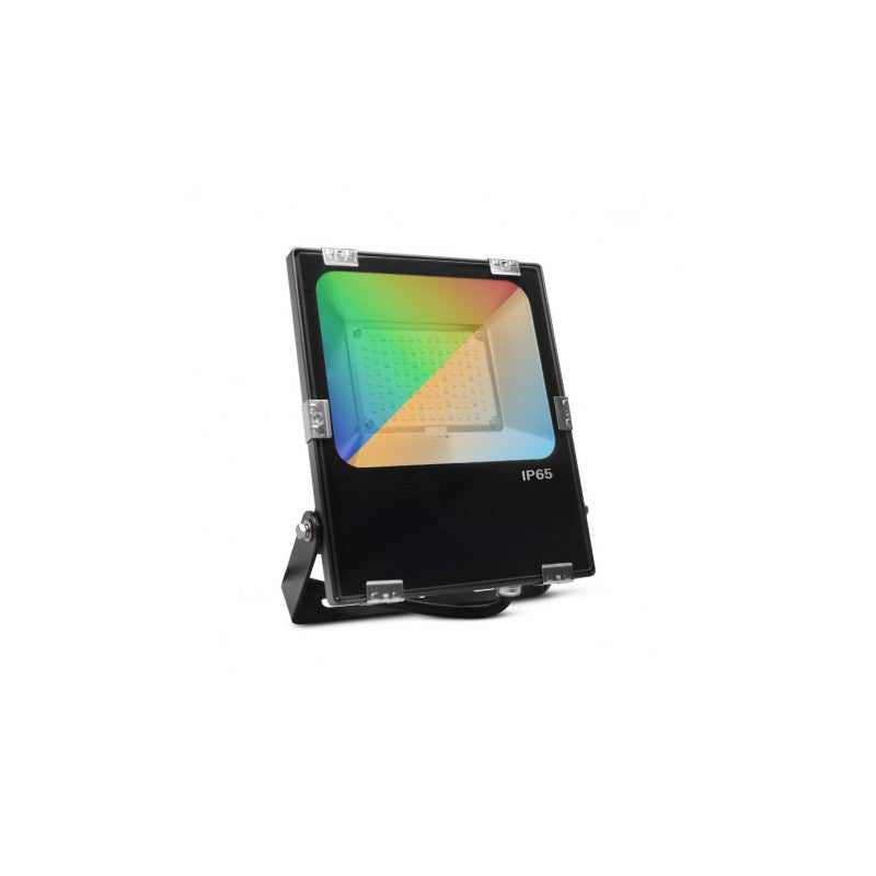 Proyector de luz LED negro - 30W - RGB+CCT - IP65 - 3300lm | Leroy Merlin