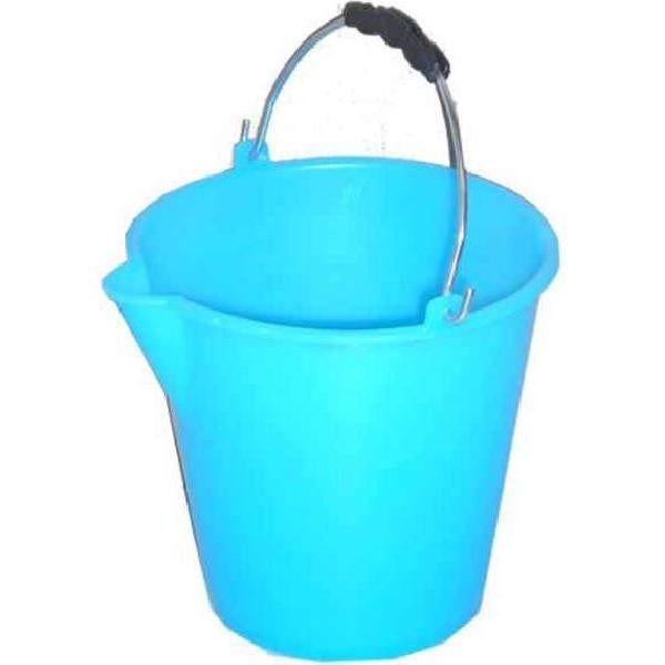 Stef Cubo Polietileno Con Borde 6 Litros Azul Claro Stefanplast | Leroy ...