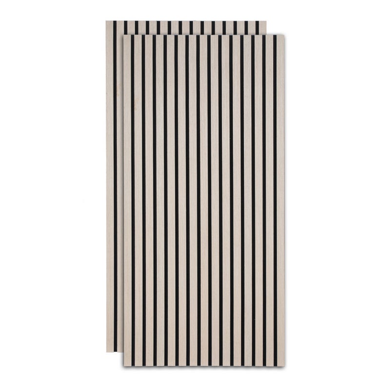 Panel de listones de MDF Revestimiento mural natural Moderno panel ...