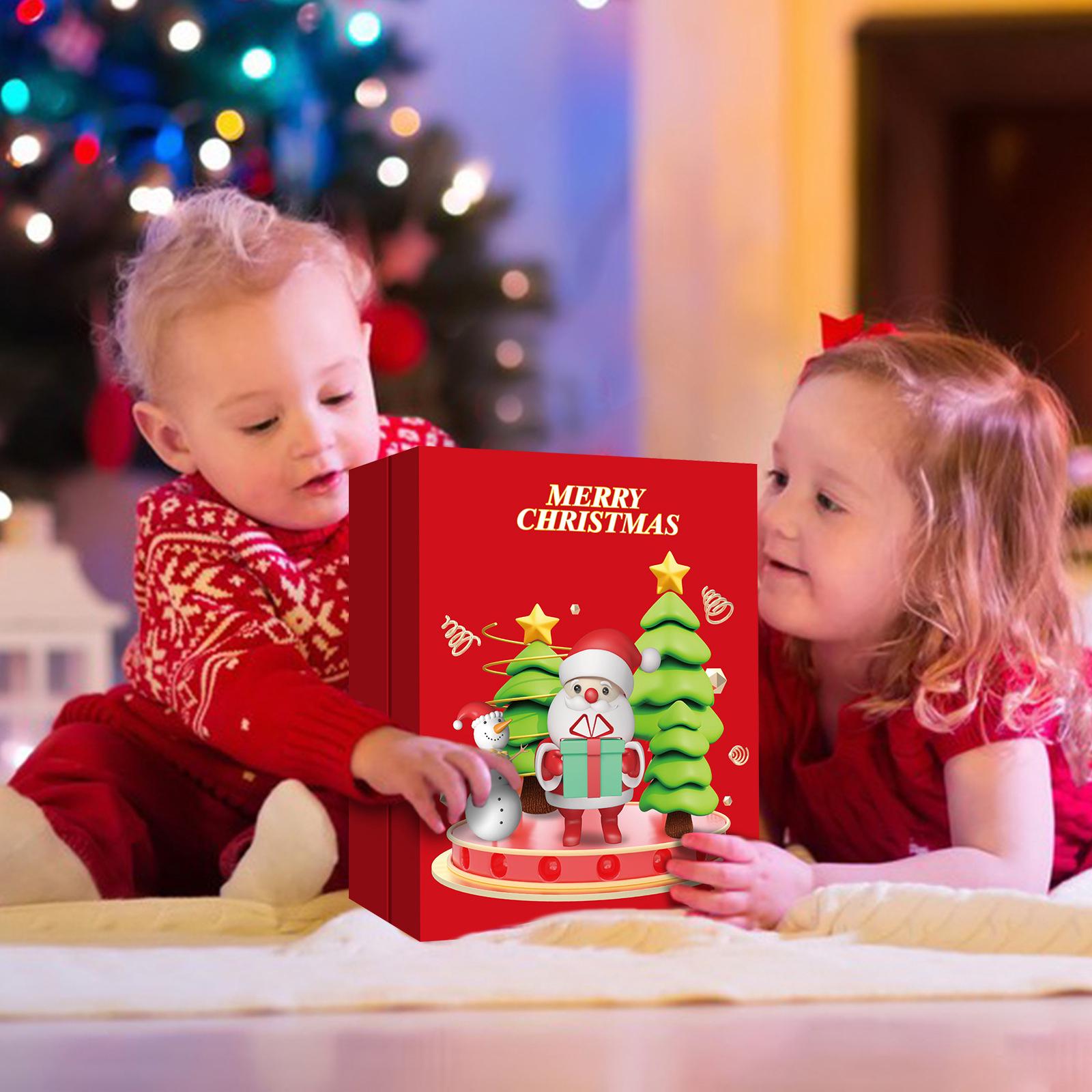 Calendario de cuenta atrás de Navidad para niños, 24 juguetes ...