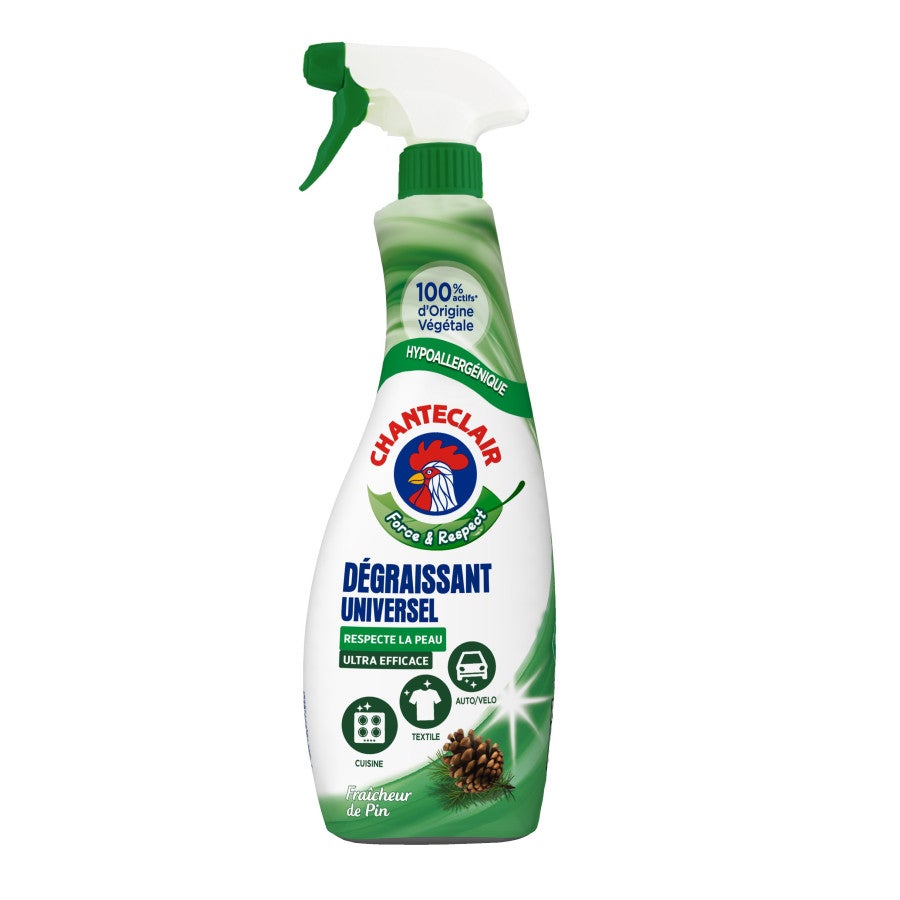 CHANTECLAIR F&R Spray Dégraissant Universel Fraicheur de Pin 625 mL ...