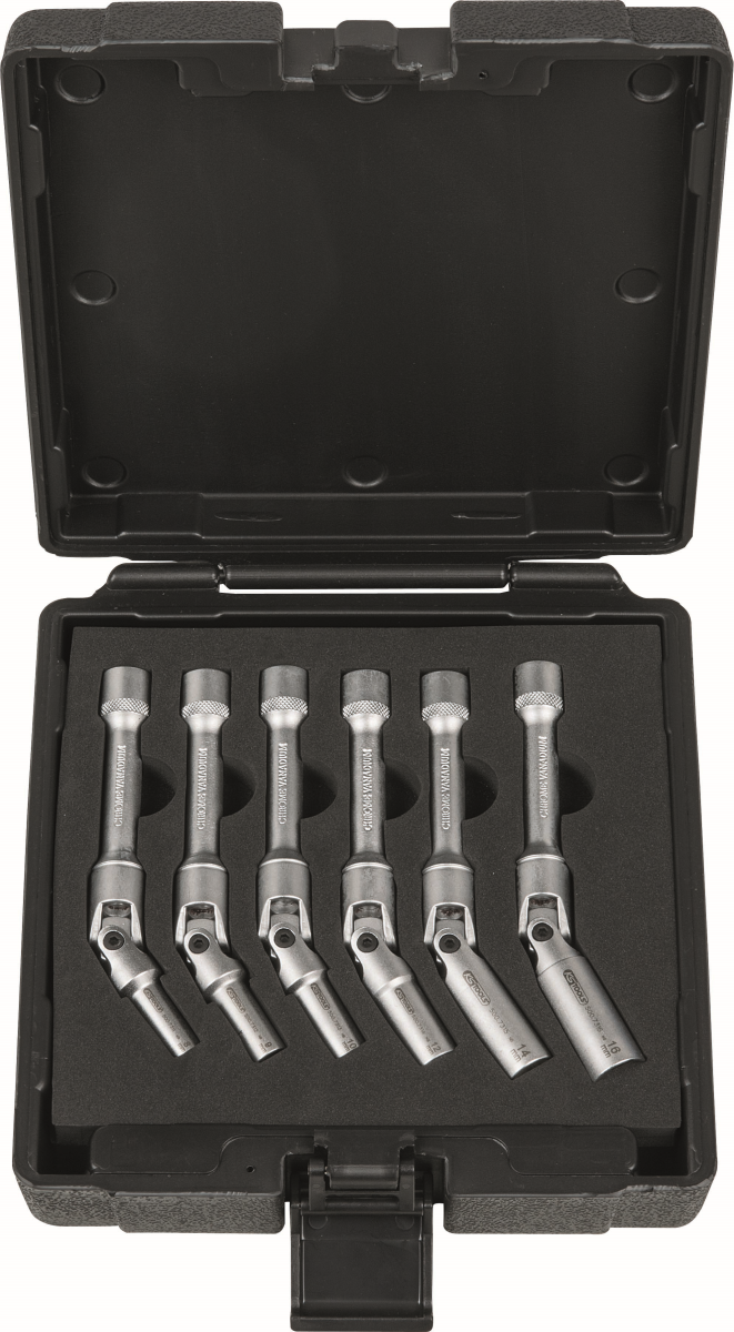 KSTOOLS - Douille cardan 3/8" spécial bougies de préchauffage, 6 pcs ...