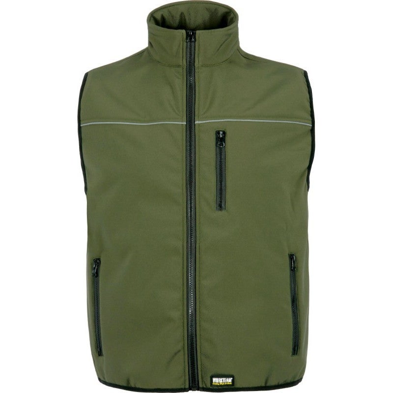 Chaleco Sport con membrana interior transpirable WORKTEAM S9310 Workshell | Leroy Merlin