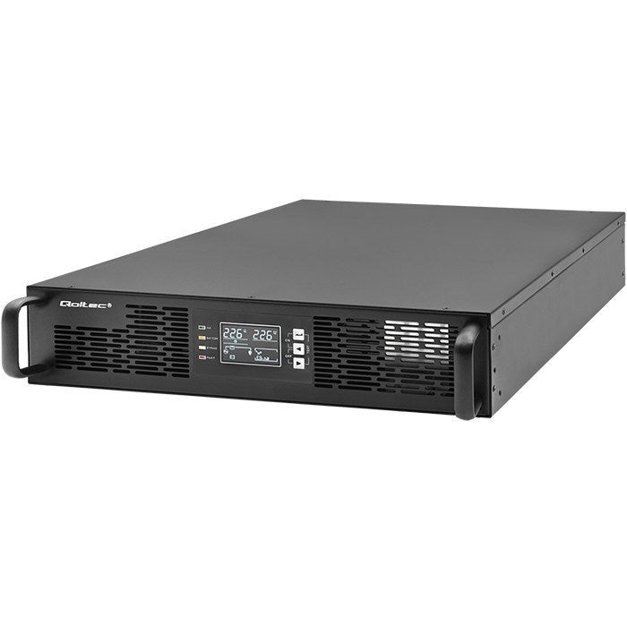 Qoltec UPS pour RACK 3kVA 3000W LCD EPO USB En ligne | Leroy Merlin