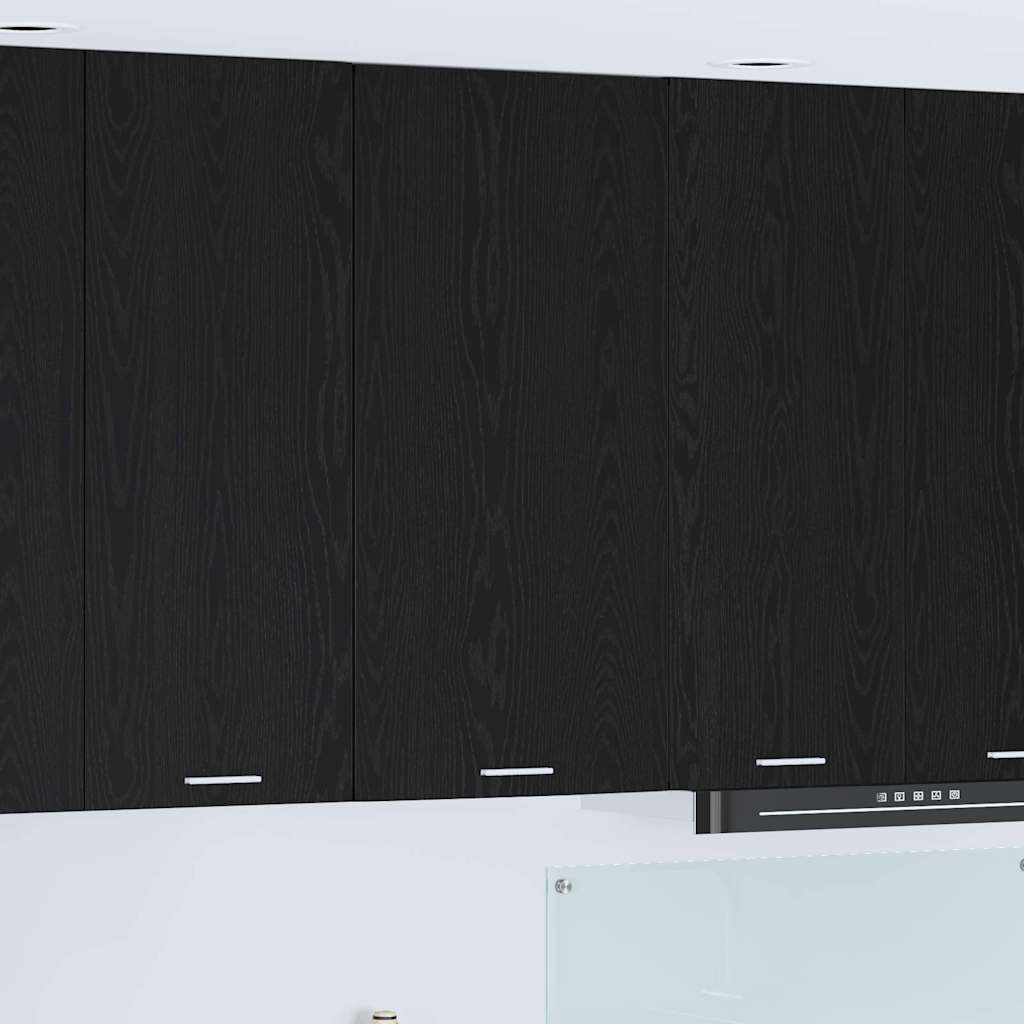 Mueble colgante con puerta Roble Negro y 50 x 31 x 100 cm | Leroy Merlin