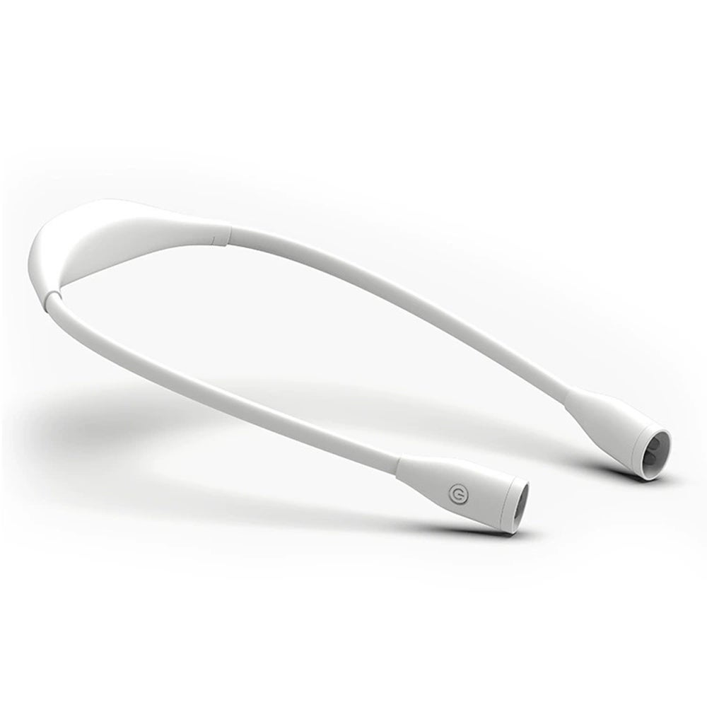 Lámpara de lectura LED flexible para el cuello, 3 colores, brillo ...