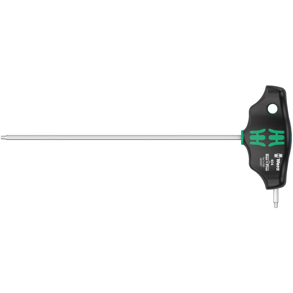 Wera 454 Imperial Clé coudée pour vis à 6 pans creux Largeur sur pans ...