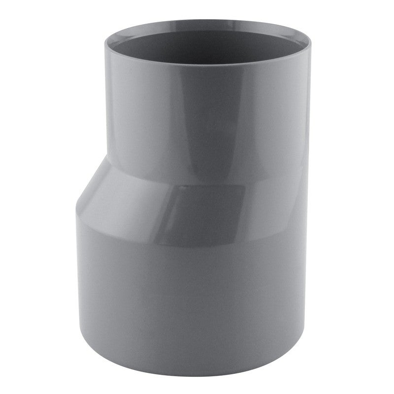 Réduction excentrée PVC évacuation mâle/femelle Ø100x80 | Leroy Merlin