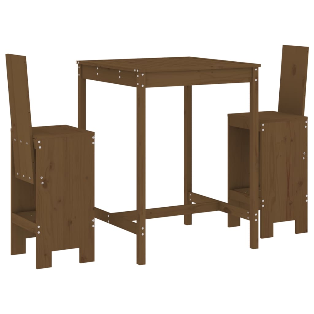 Ensemble de bar de jardin 3 pcs | Moblier de Salle à Manger，bistro ...