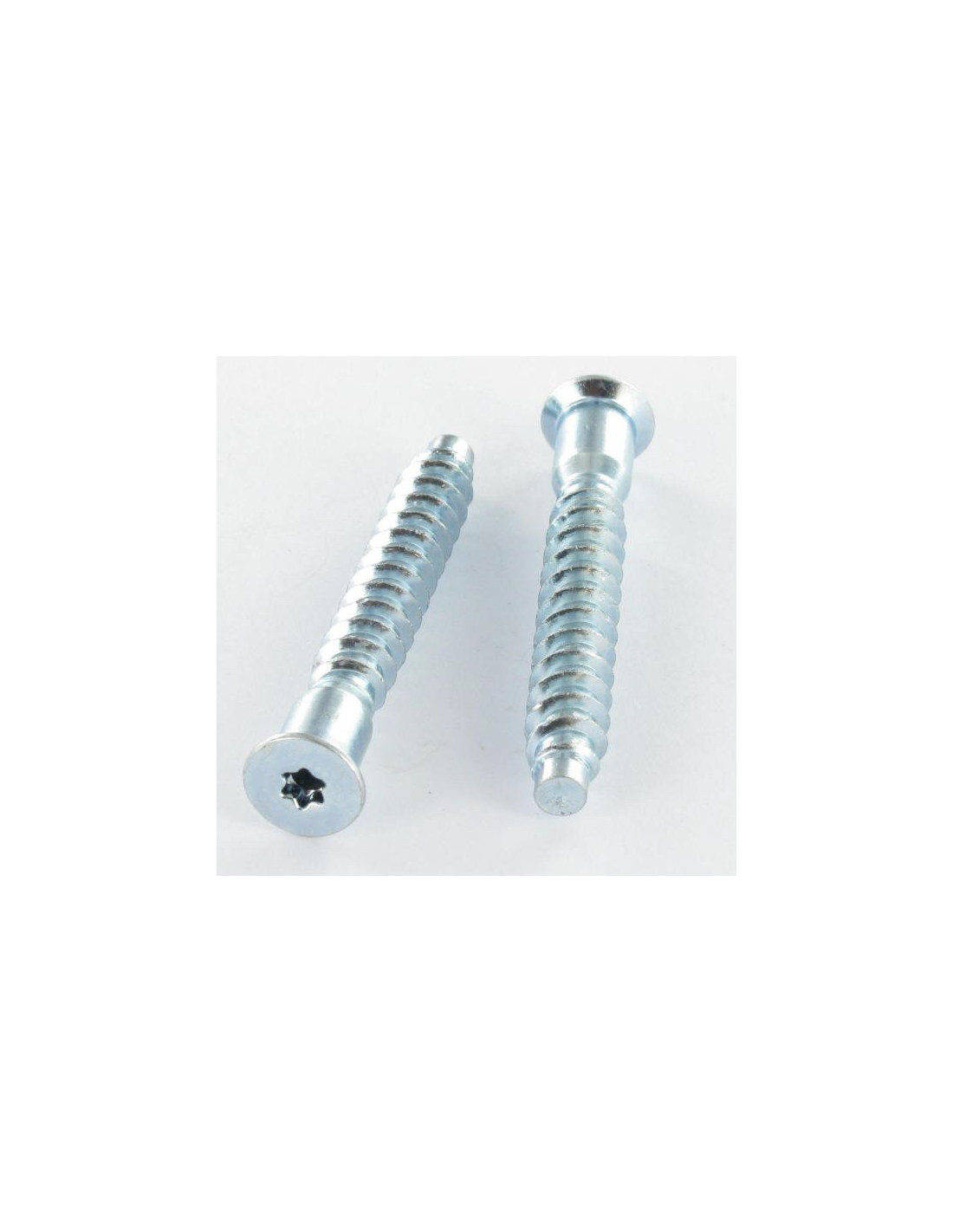 Vis d"assemblage confirmat Tête fraisée TF TORX 7X50 SS Cranté Acier ...