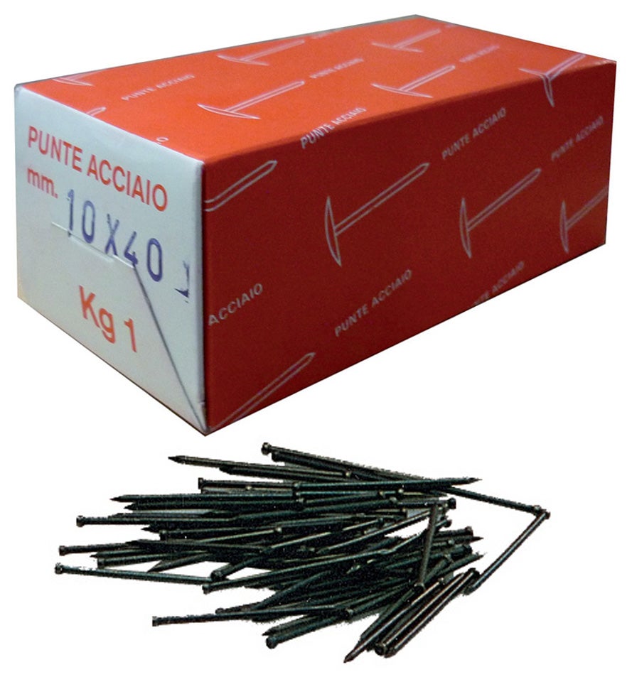 Paquet de 10 Clous en Acier Trempé 7x20 mm - Idéal pour la Construction ...