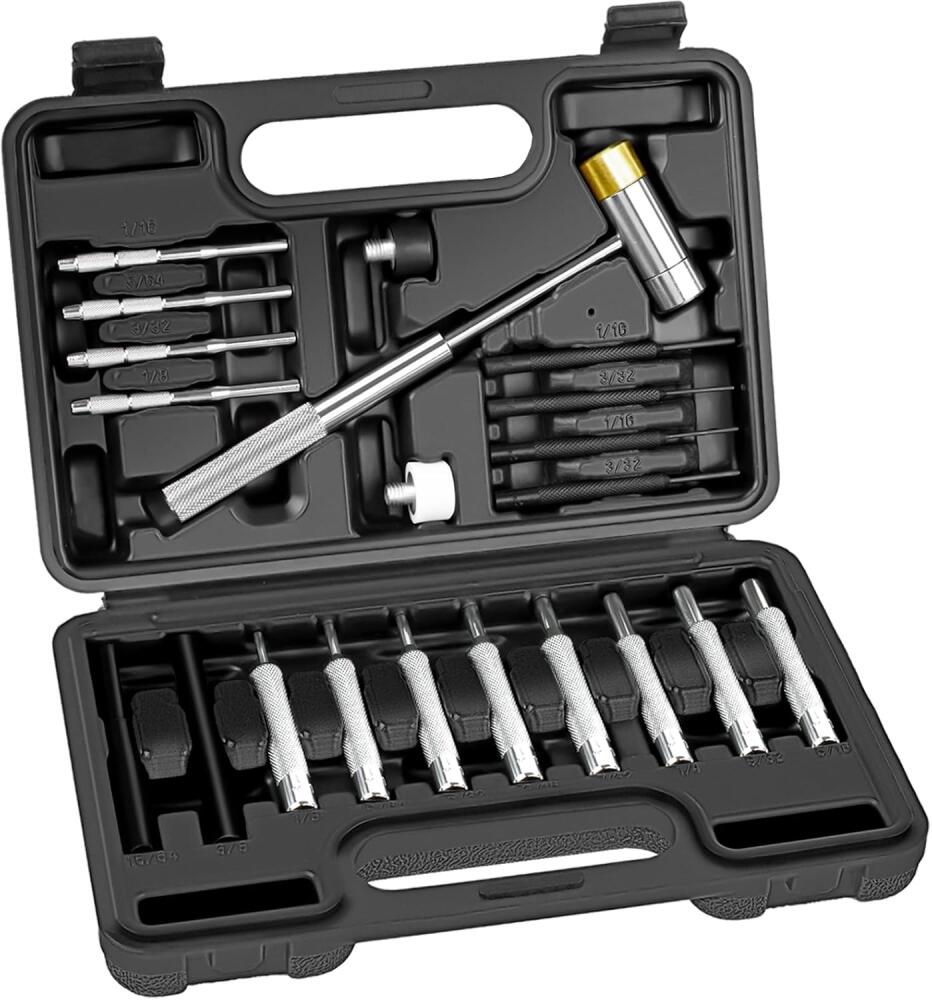 Jeu de poinçons, outils de poinçonnage, jeu de chasse-goupilles ...