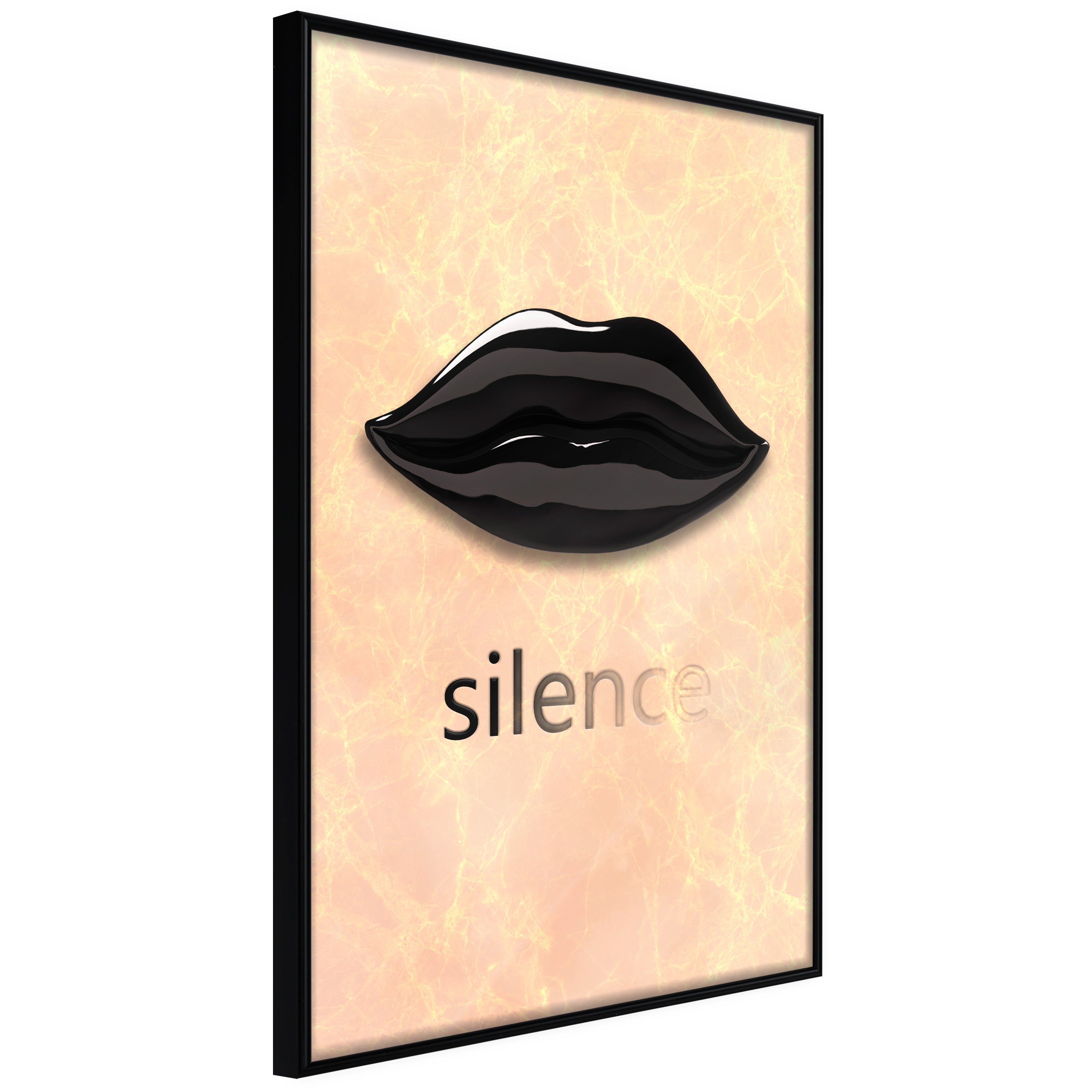 Poster et affiche - Silent Lips - 30x45 | Leroy Merlin