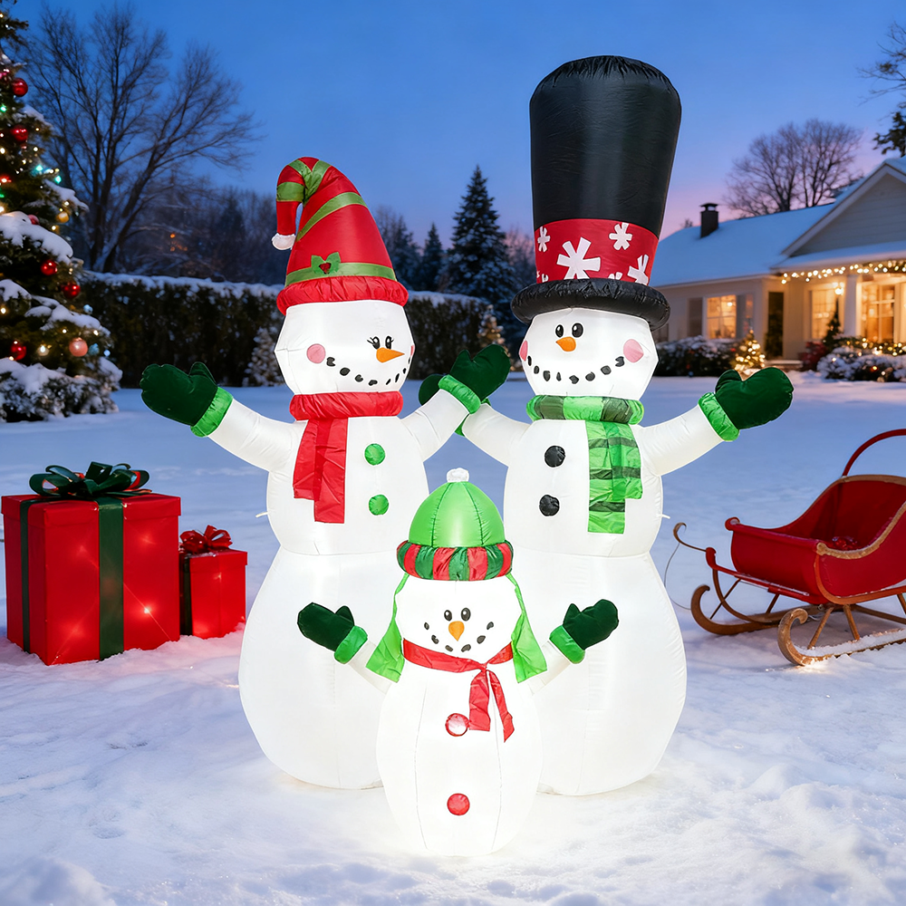 Bonhomme De Neige Gonflable Gifi