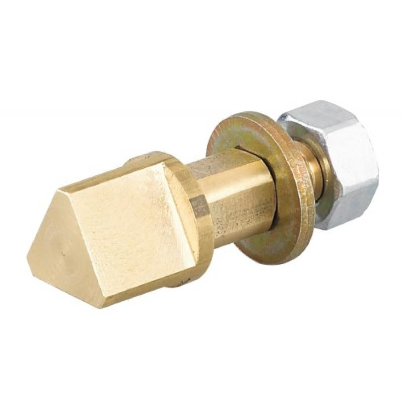 Triangle à poser pour serrure à larder en carré de 7 mm, type 14 mm ...