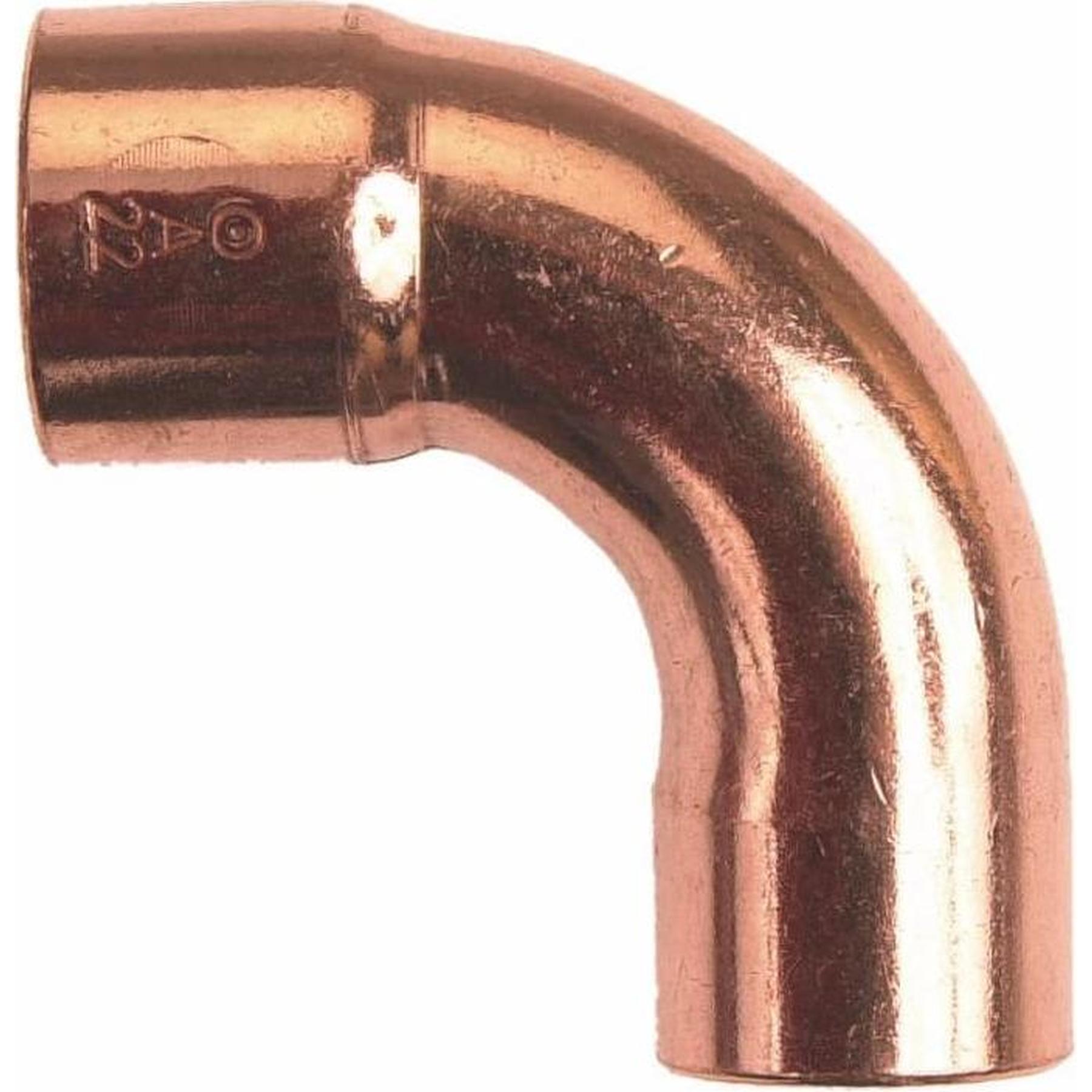 Curva maschio 90° femmina 1cu per tubo di rame ø 63 | Leroy Merlin