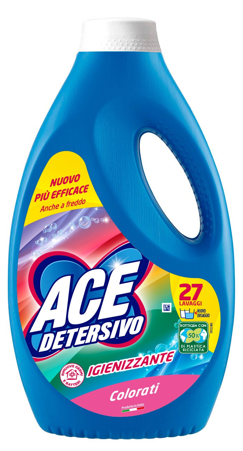 Ace Washing Machine Hygiene Liquid 27 Coloured Scoops (liquide d ...