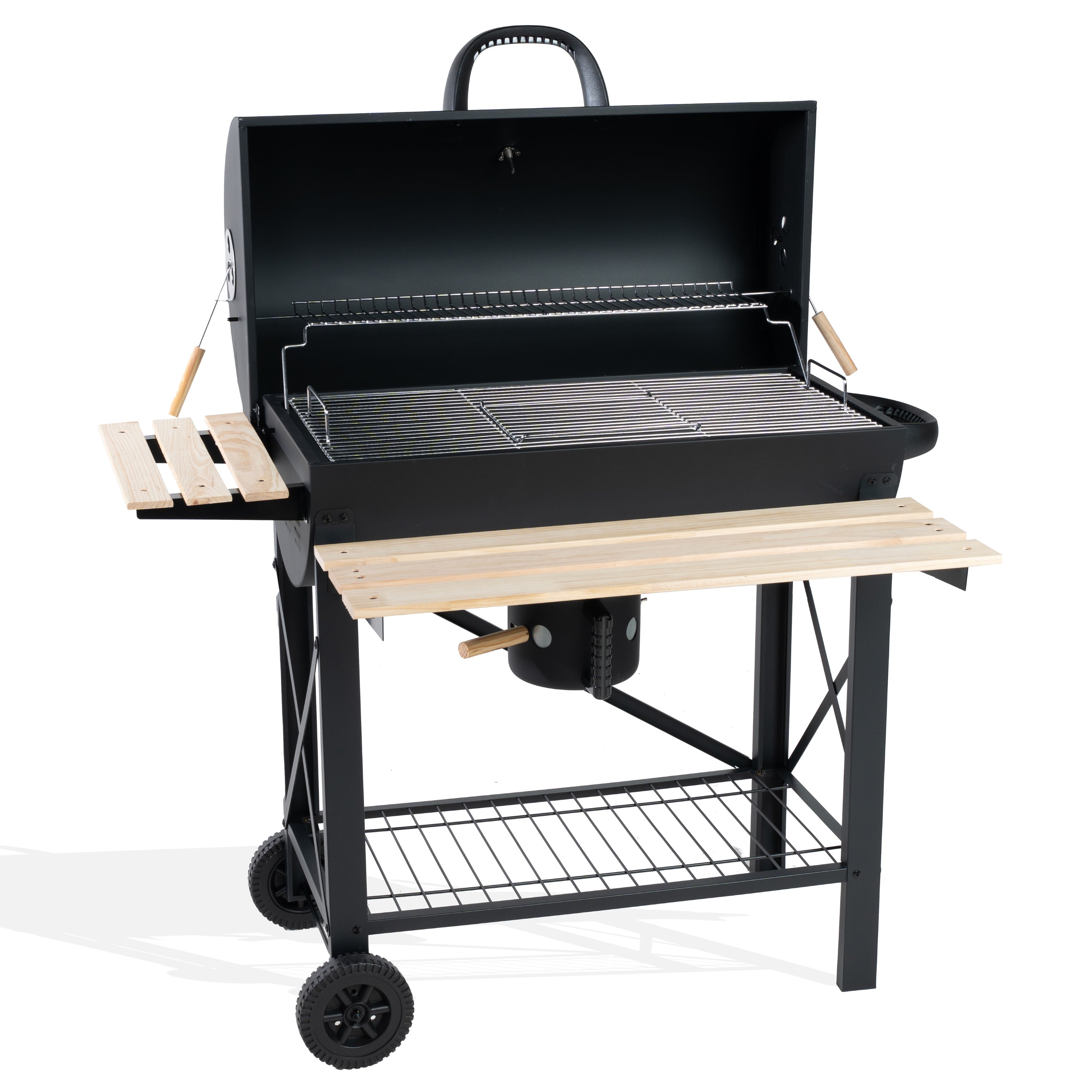 Barbecue Charbon de Bois XXL avec Couvercle | Barbecue à Charbon ...