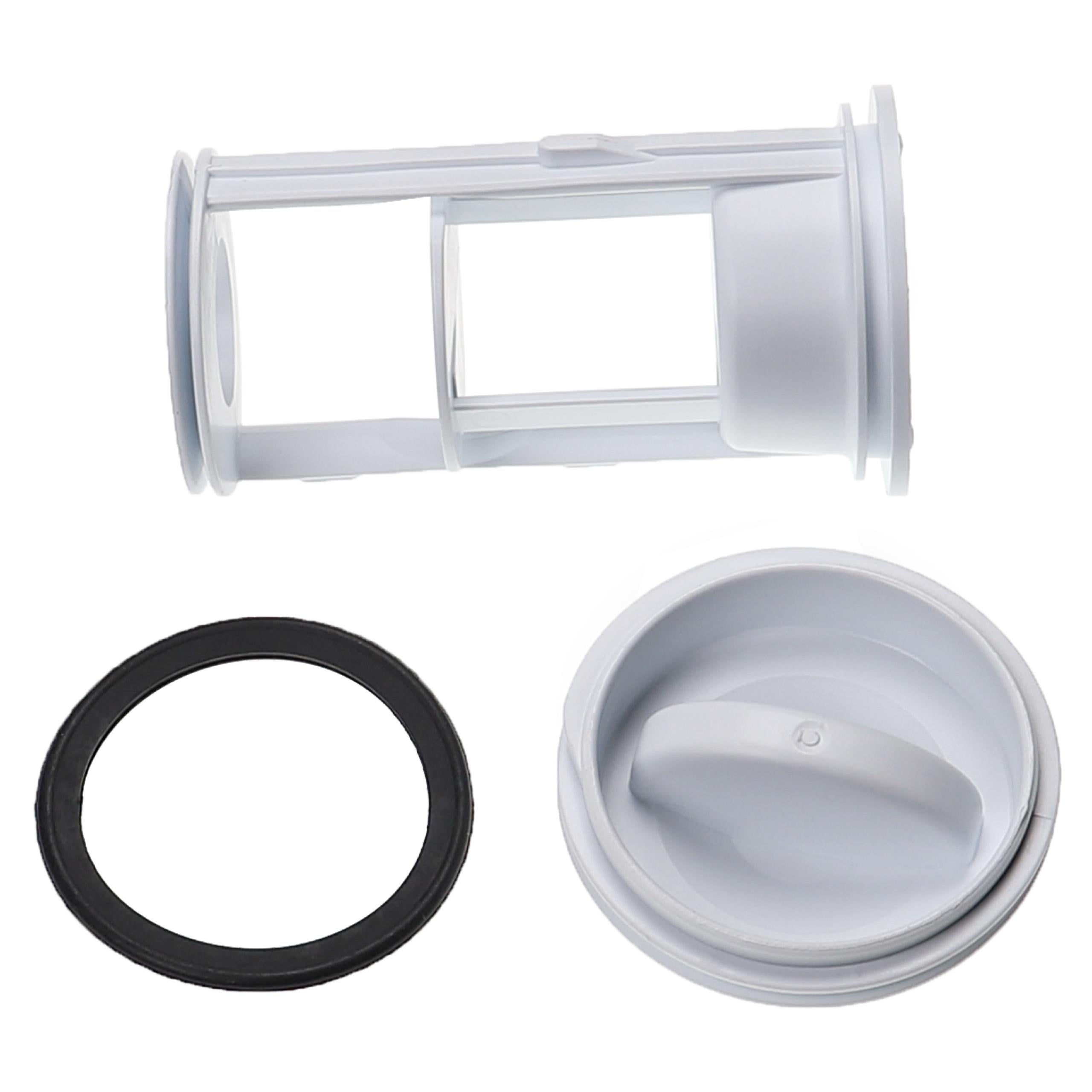 Vhbw Filtre à peluches remplacement pour 50290260004 pour machine à ...