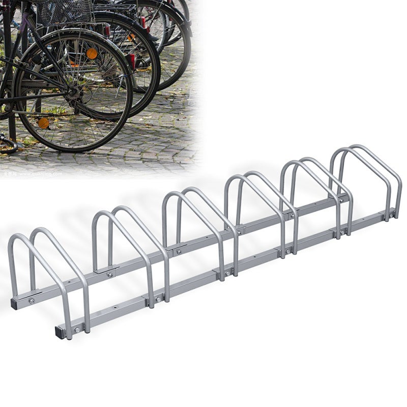 Support à vélos Présentoir à vélos Support multiple roues pour 6 vélos ...