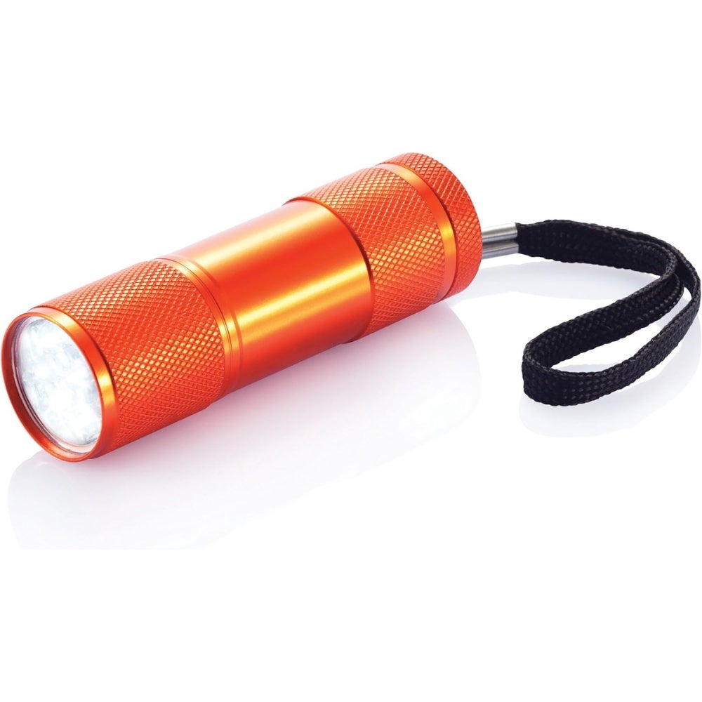 Mini Lampe Torche Compacte en Aluminium avec 9 LEDs | Leroy Merlin