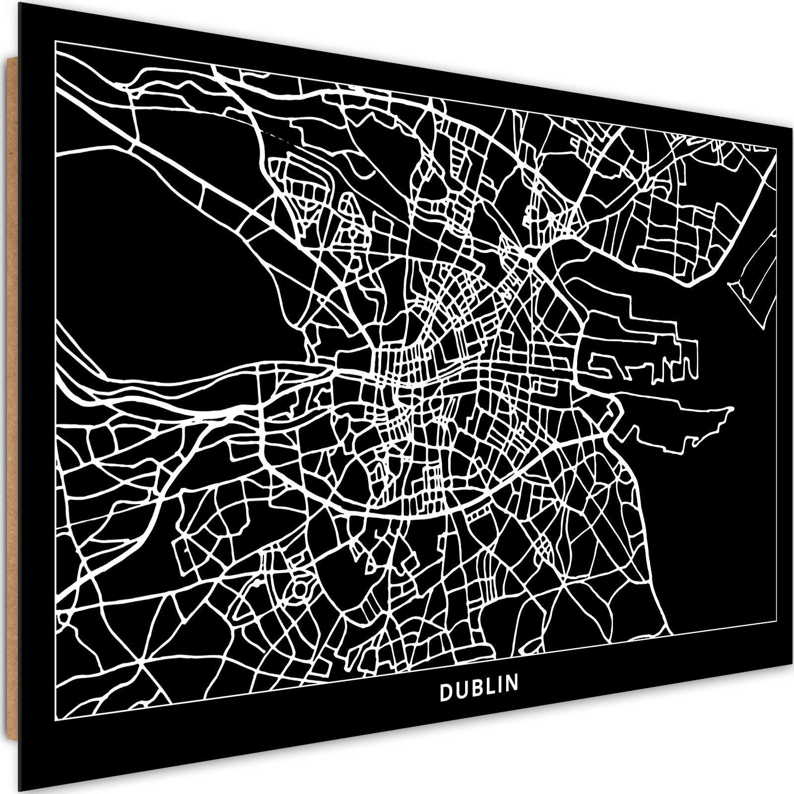 Tableau plan de bois de dublin - 60 x 40 cm | Leroy Merlin