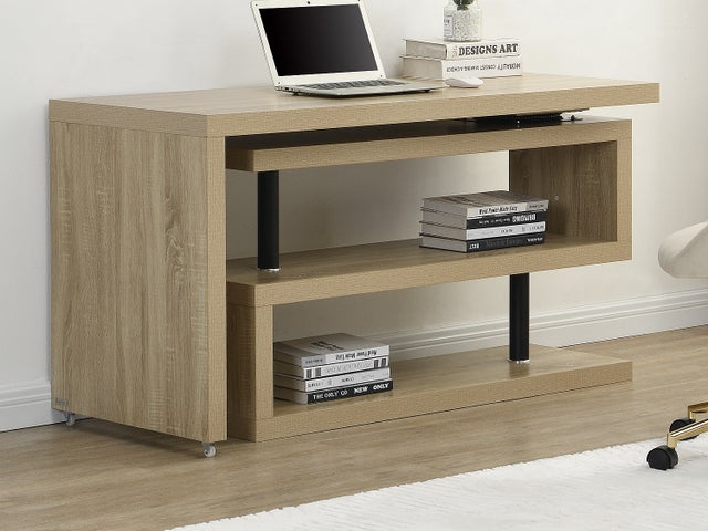 Bureau extensible bois au meilleur prix | Leroy Merlin