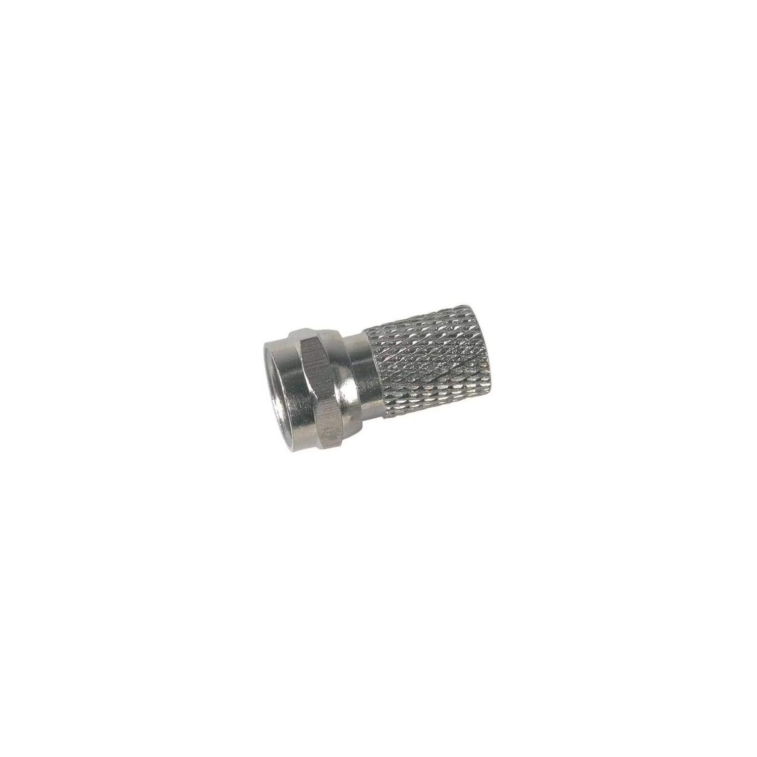 Conector Macho TELEVES Tipo F Cable Coaxial , Plateado | Leroy Merlin