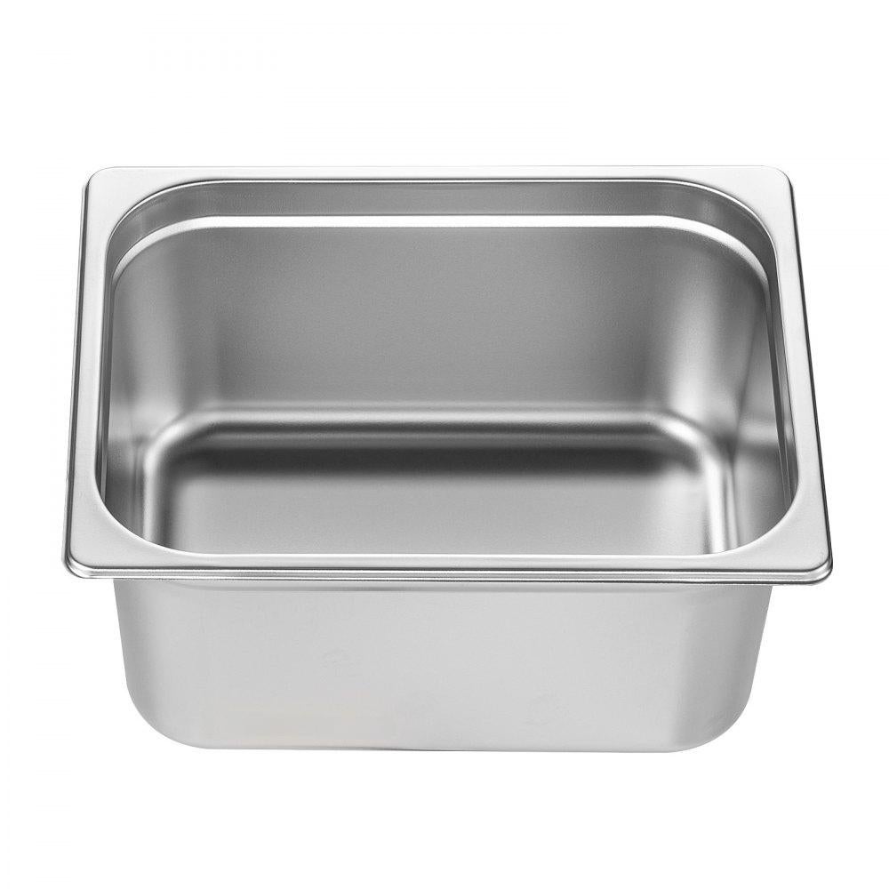 Ensemble de 6 récipients GN 1/2 en inox de 14,8 cm pour fours et bain ...