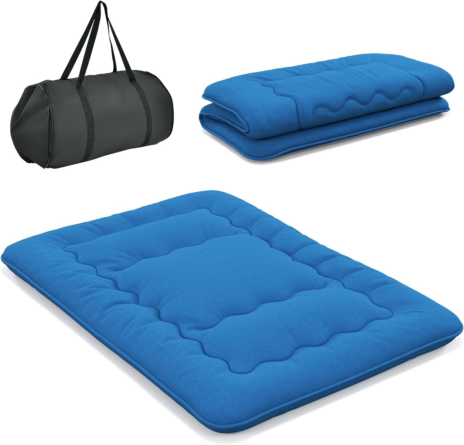 Matelas Futon Portable Pliable, Matelas Futon Japonais 90 x 200 cm ...