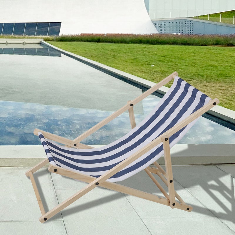 Chaise longue Chilienne Chaise longue pliable Chaise solaire Chaise de ...