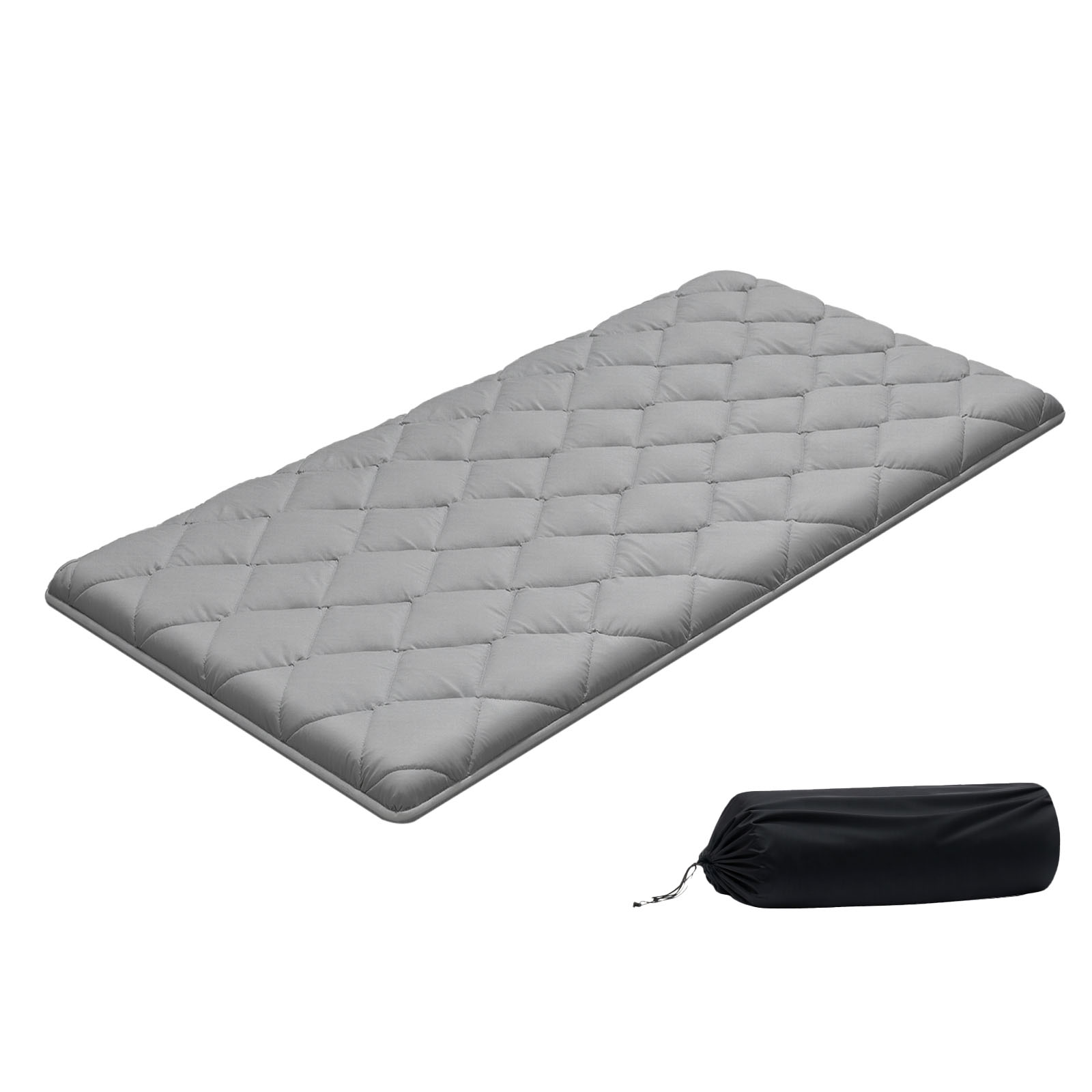 Colchón Futón VEVOR Doble, Colchón Japonés Plegable, Tatami Suave para ...
