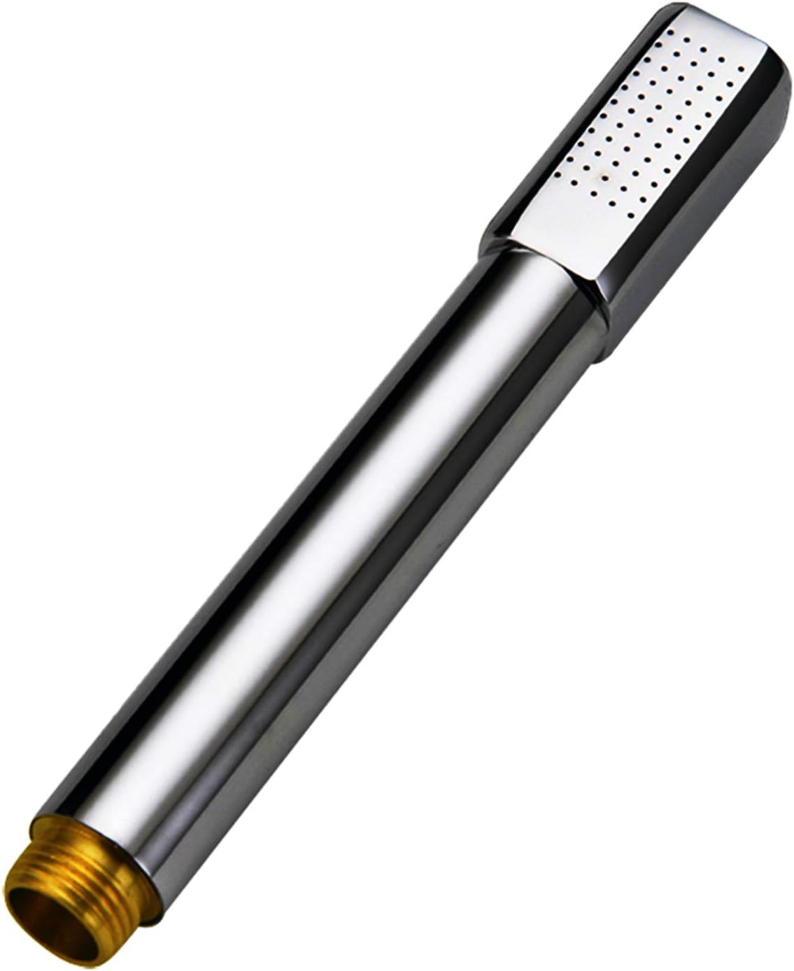 Mini Alcachofa de ducha de mano universal, latón cromado (cuadrada ...