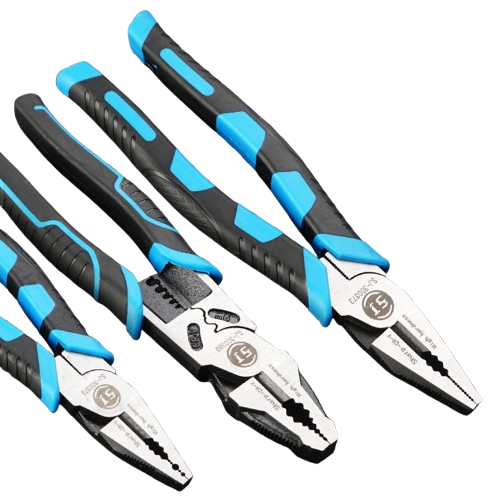 Professional set de 3 pinces (pince universelle, pince à long bec et ...