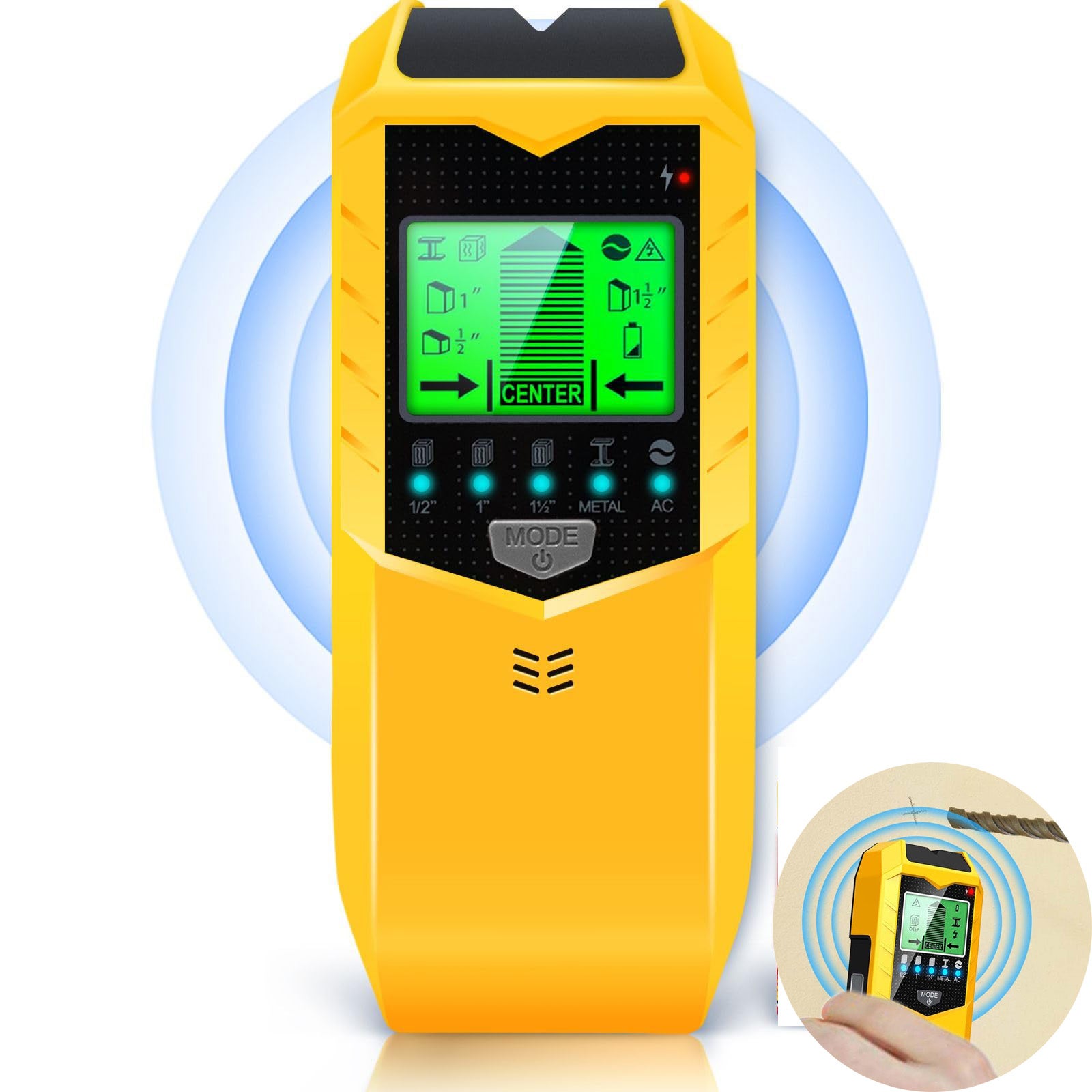 Détecteur de montants mural – Détecteur de métaux 5 en 1, détecteur de ...