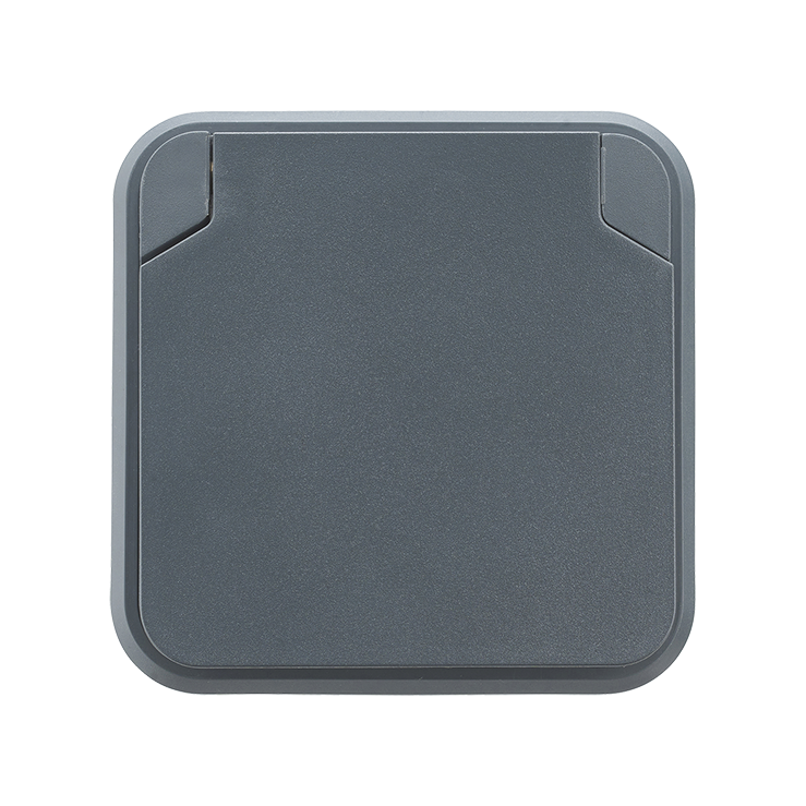 DEBFLEX - CYKLONE IP55 Prise 2P+T FR Encastré Anthracite - 730432 ...