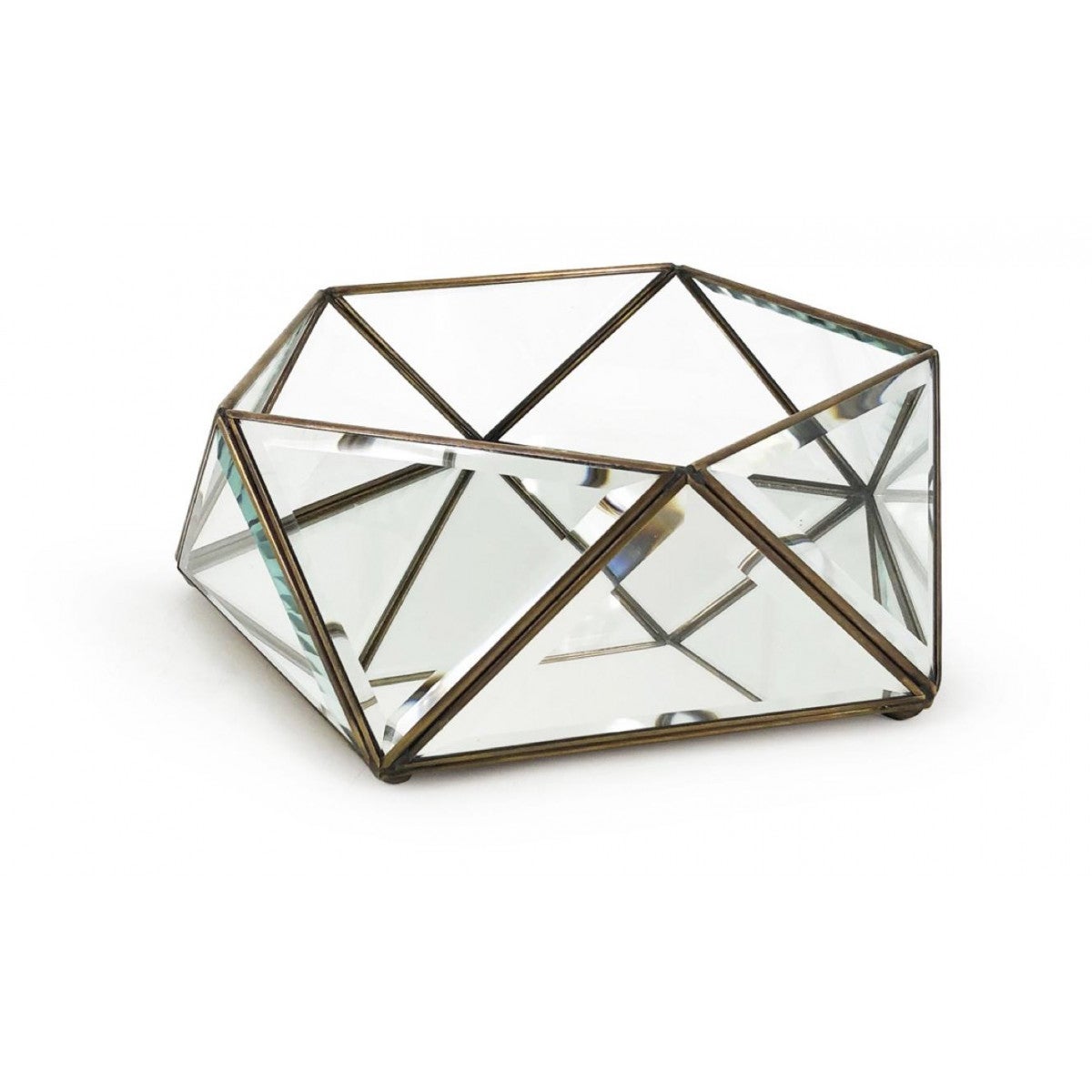 Boite bronze Verre Bronze - Décoration d'Autrefois | Leroy Merlin