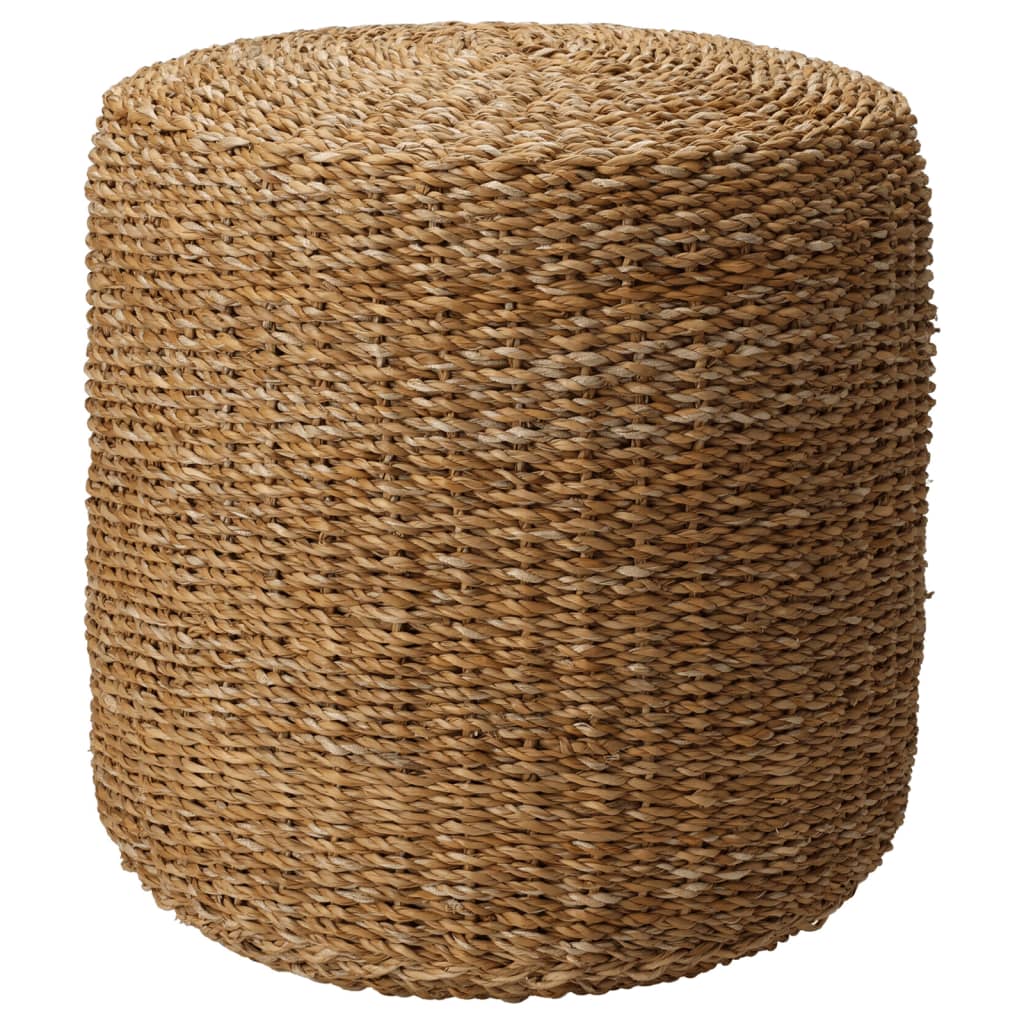 Puf redondo natural de hierba marina Ø40x38 cm Home&Styling | Leroy Merlin